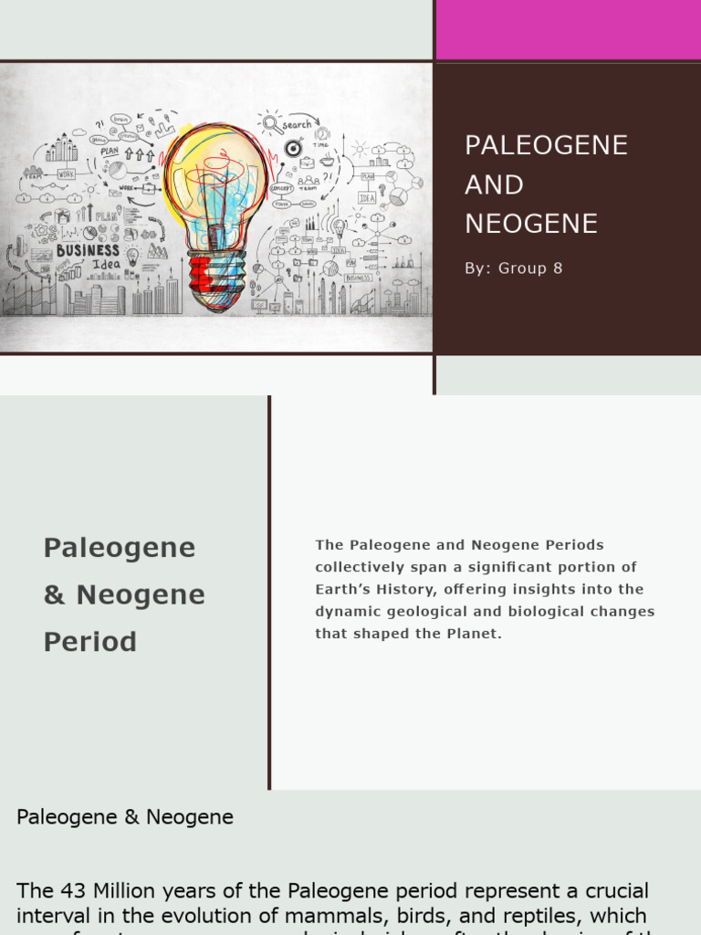 Paleogene & Neogene Insights | PDF | Zoology | Earth Sciences