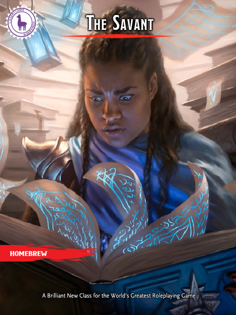 Savant Class Guide for Adventurers | PDF