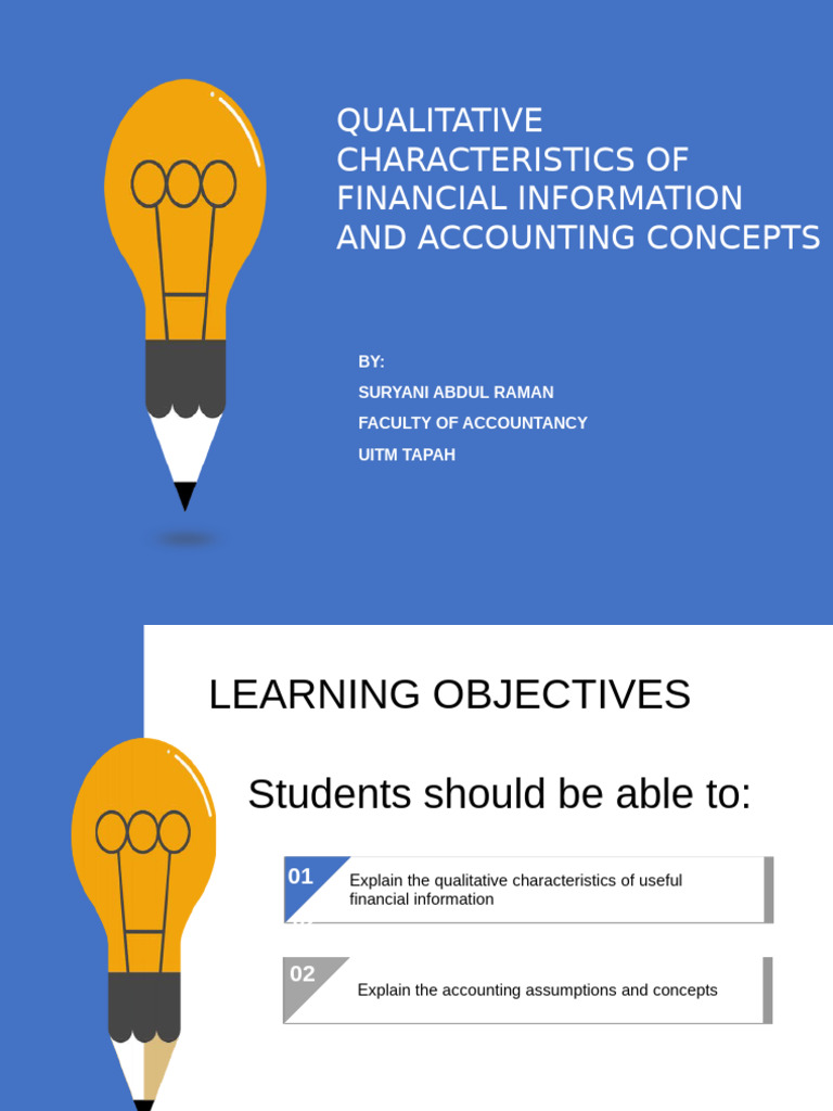 ACC117_Chapter_2_Qualitative_Characteristics_and_A | PDF | Going ...