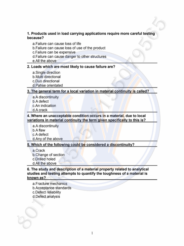 Level Iii Basic Questions | PDF
