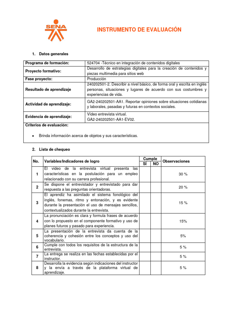 IE-GA2-240202501-AA1-EV02 Inglles | PDF | Evaluación | Aprendizaje IE-GA2-240202501-AA1-EV02 Inglles | PDF | Evaluación | Aprendizaje