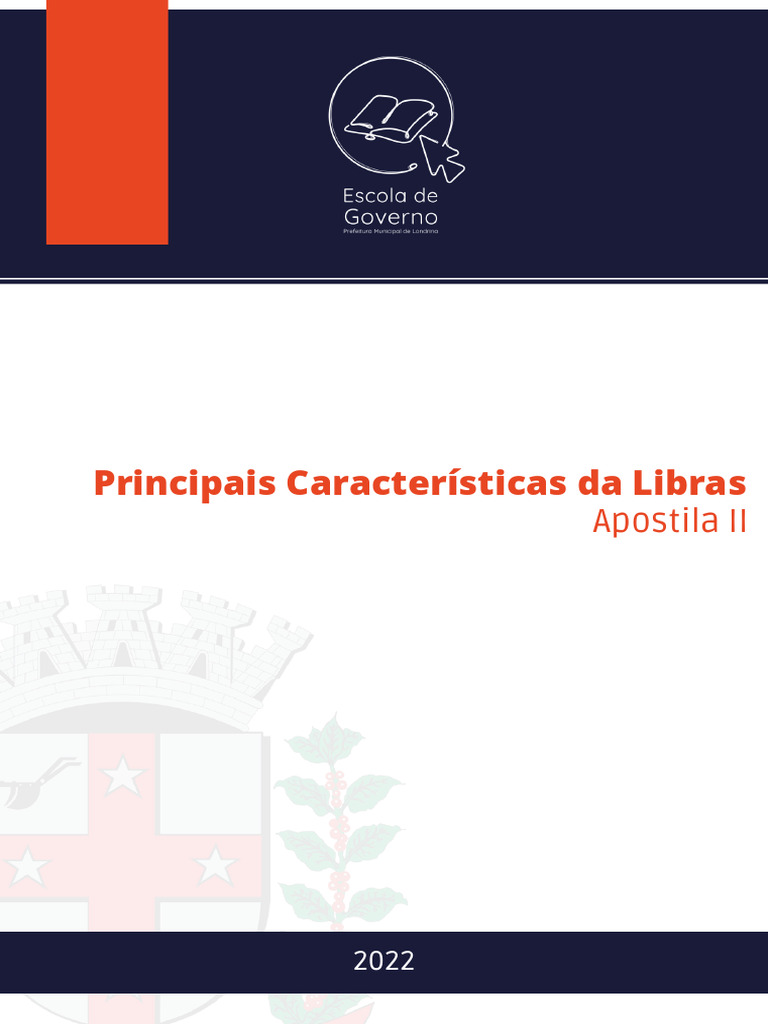 Principais Características Da Libras - Apostila II | PDF | Educação ...