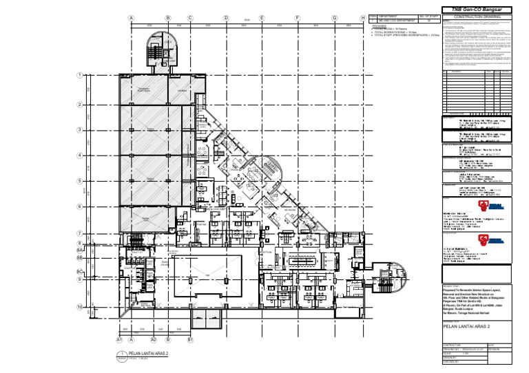 GA Plan Level 2 Rev3 | PDF | Architect | Engineering