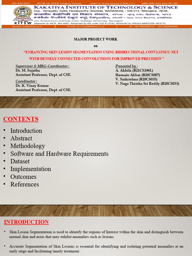 8 Sem ppt-1 | Download Free PDF | Image Segmentation | Artificial Neural Network