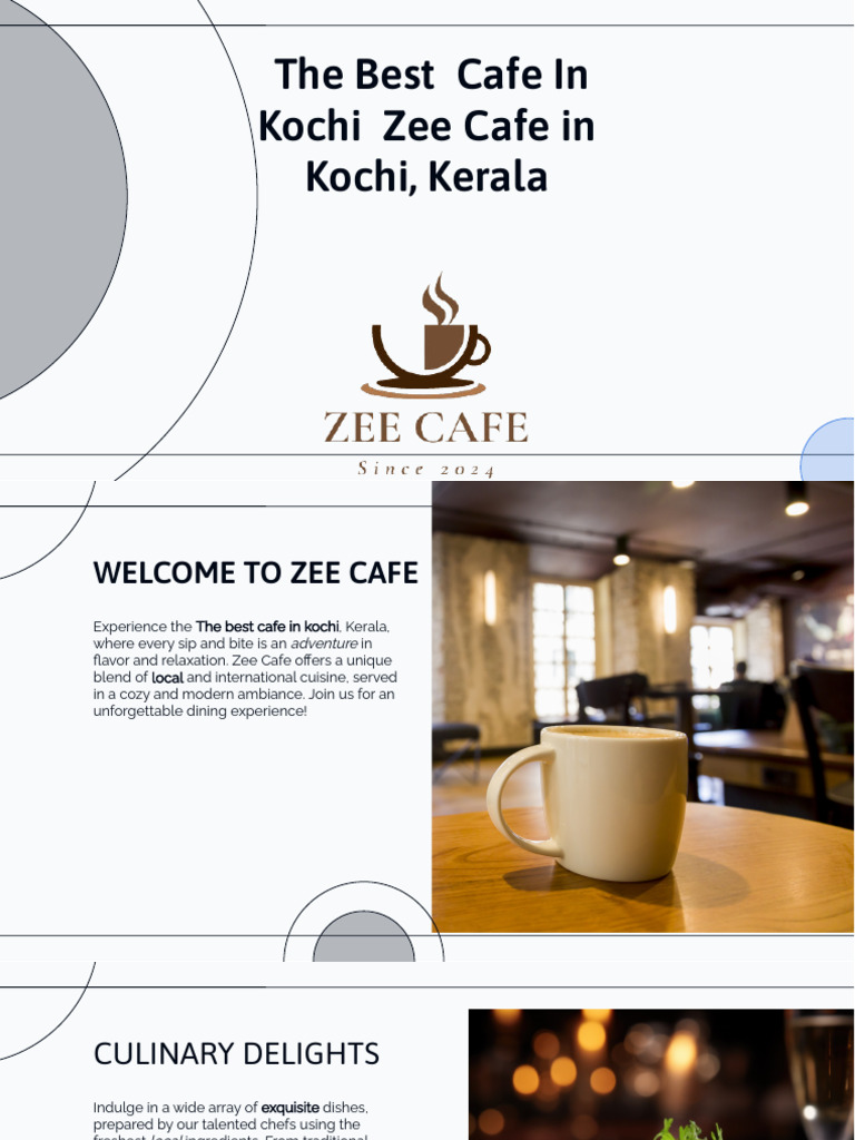 The Best Cafe in Kochi | PDF | Coffeehouse | Foods