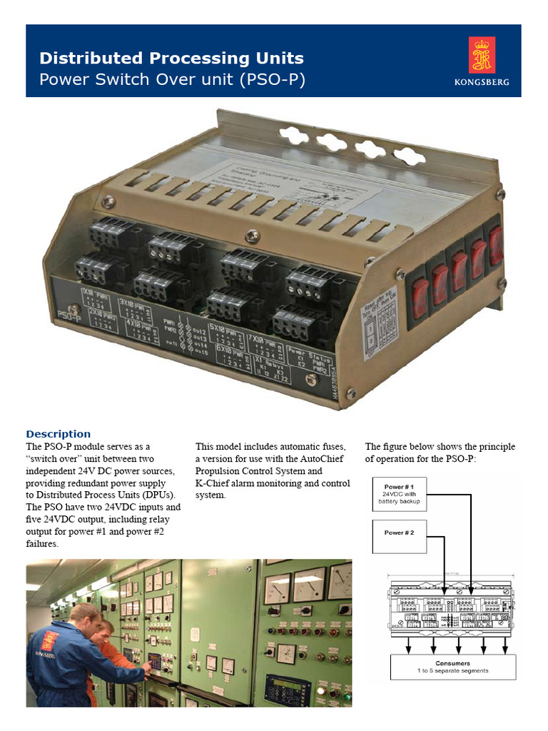 Power Switch Over Unit | PDF | Relay | Switch