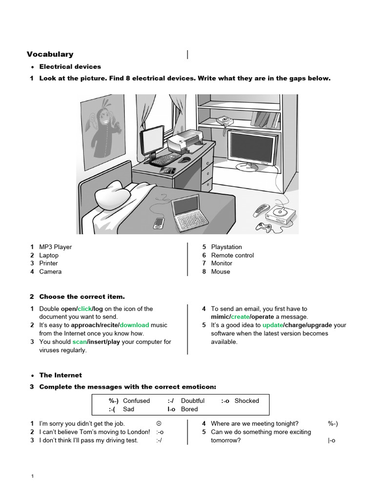 Lesson 1 - Technology | PDF | Telephone | Internet