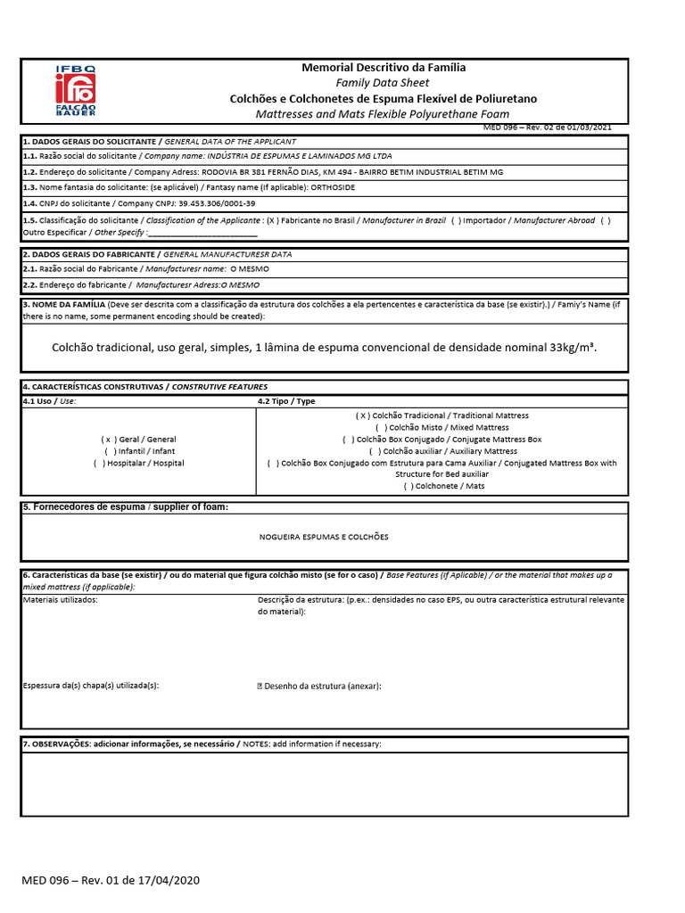 MEMORIAIS REV 00 NOGUEIRA ORTHOSIDE 2022 Rev 01 | PDF | Móveis | Materiais