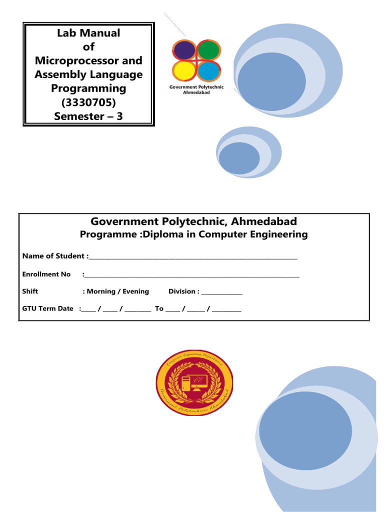10-lab manual | PDF | Assembly Language | Computer Architecture