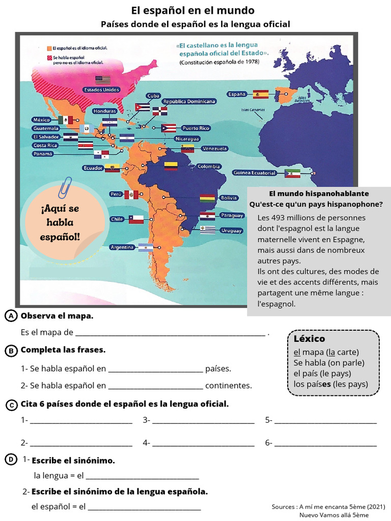 El Español en El Mundo | PDF