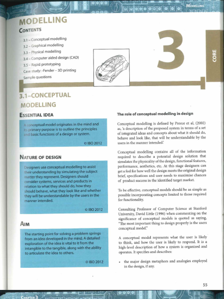 IBDesignTech Chpt3 Modeling | PDF