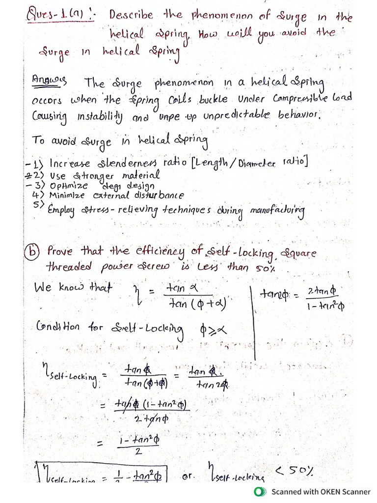MD-2 PYQ Solution | PDF