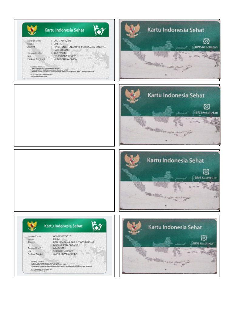 Cetak Kartu Bpjs 01 | PDF