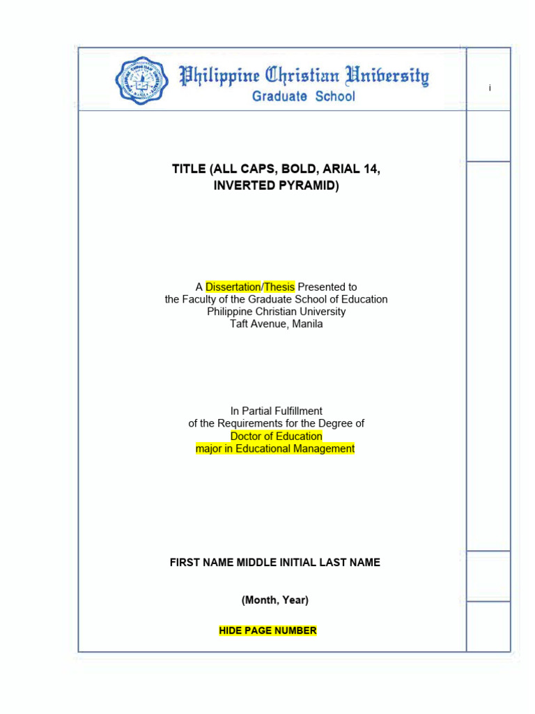 PCU-TEMPLATE-IMRAD-3 | PDF | Thesis | Science