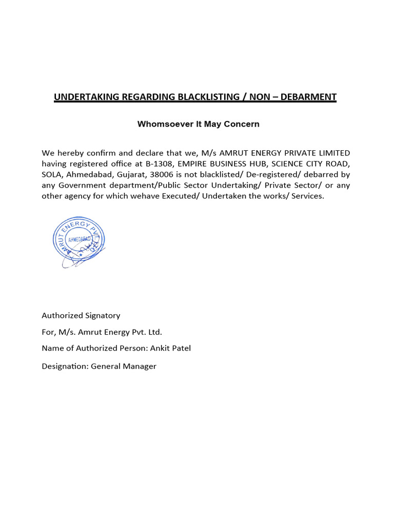 8 Non Blacklist | PDF