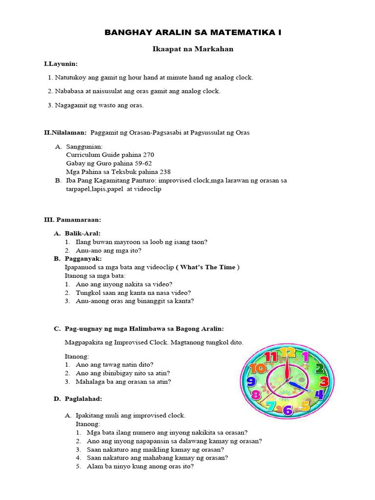 DLP in Math Q4 | PDF