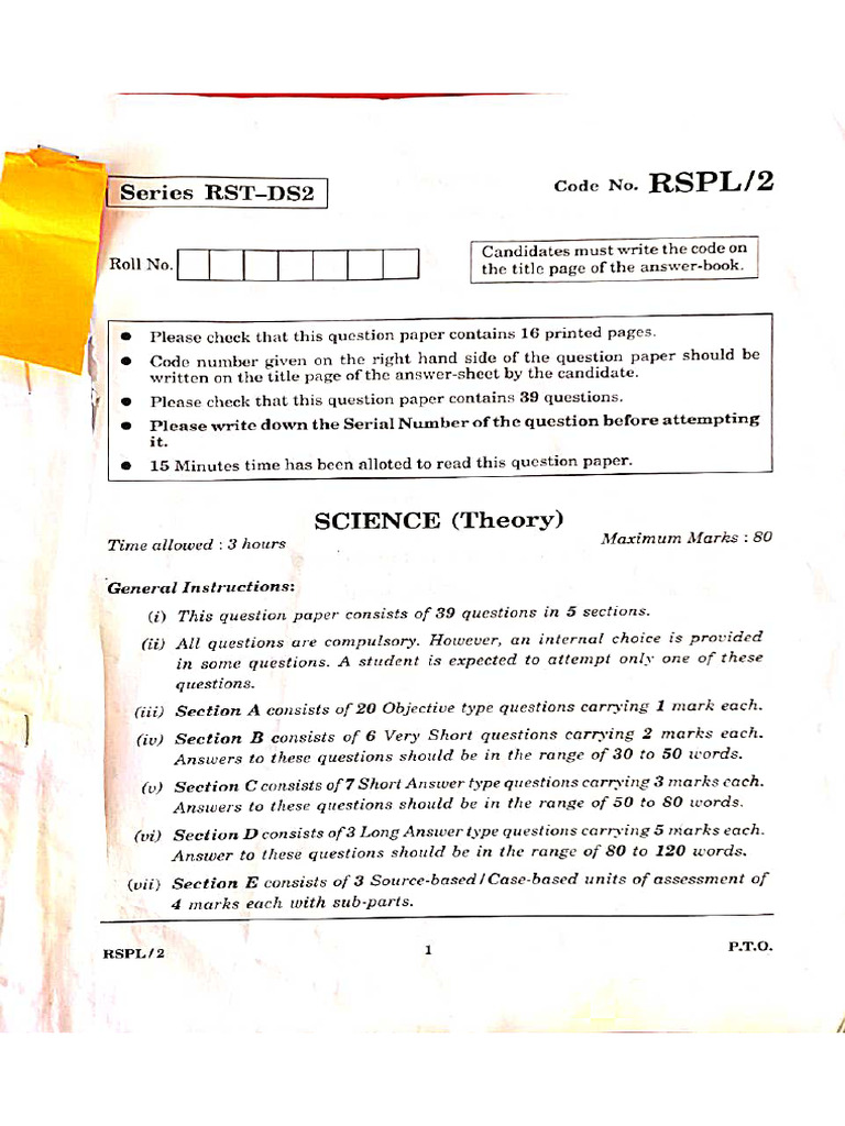 Science Set2 | PDF