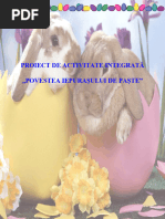 Corciovei Proiect Didactic Povestea Iepurasului de Paste PDF | PDF