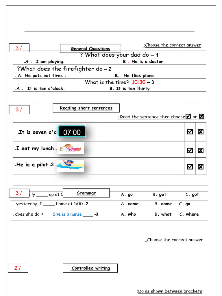 اختبار الفتره انجليزي 3 4 5 6 ف2 1445 موقع مادتي | PDF | Linguistics | Human Communication