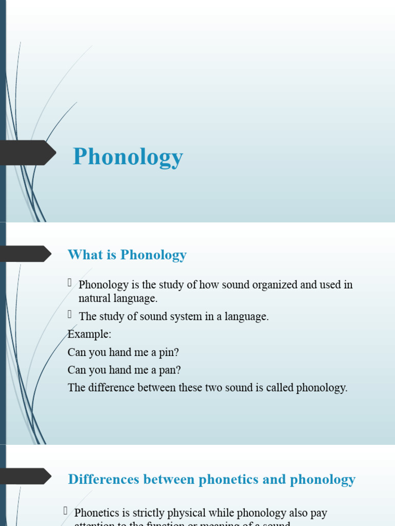 Phonology Phonemes | PDF | Vowel | Phoneme
