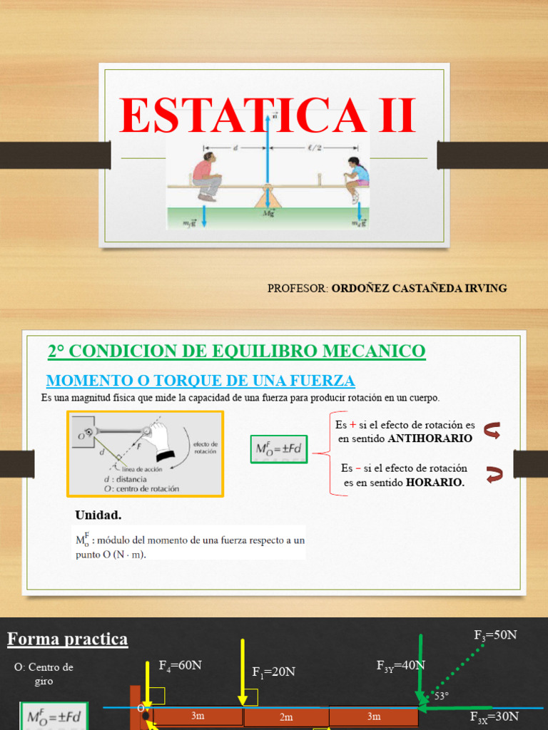 4.-Estatica Ii | PDF