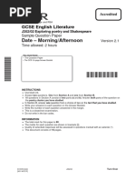 Eduqas Gcse English Literature Poetry Anthology PDF | PDF