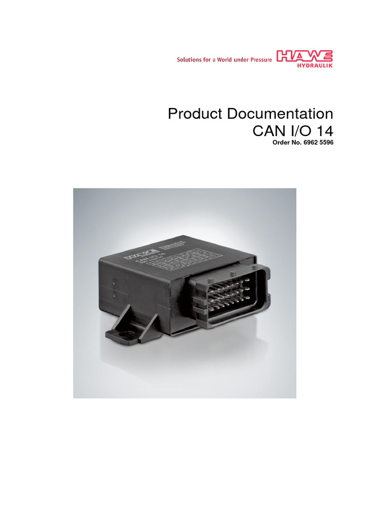 Manual CANIO14 (Uus) | PDF | Parameter (Computer Programming) | Power Supply