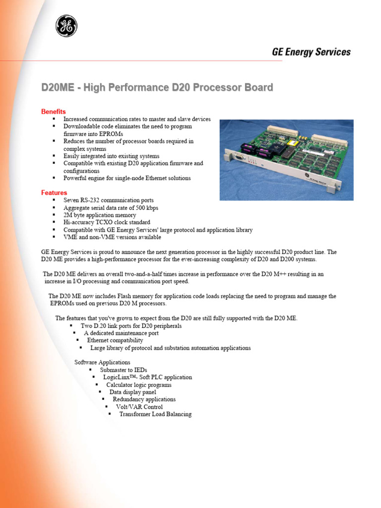D 20 Me | PDF | Central Processing Unit | Programmable Logic Controller