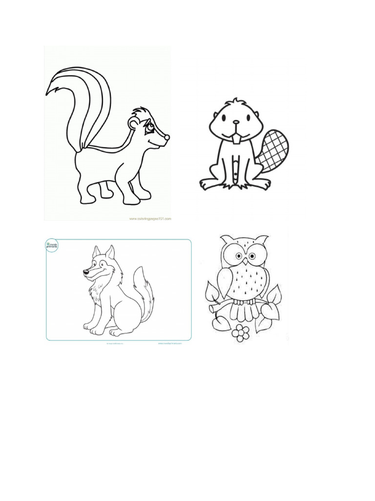 Imprimir Animales Pdf