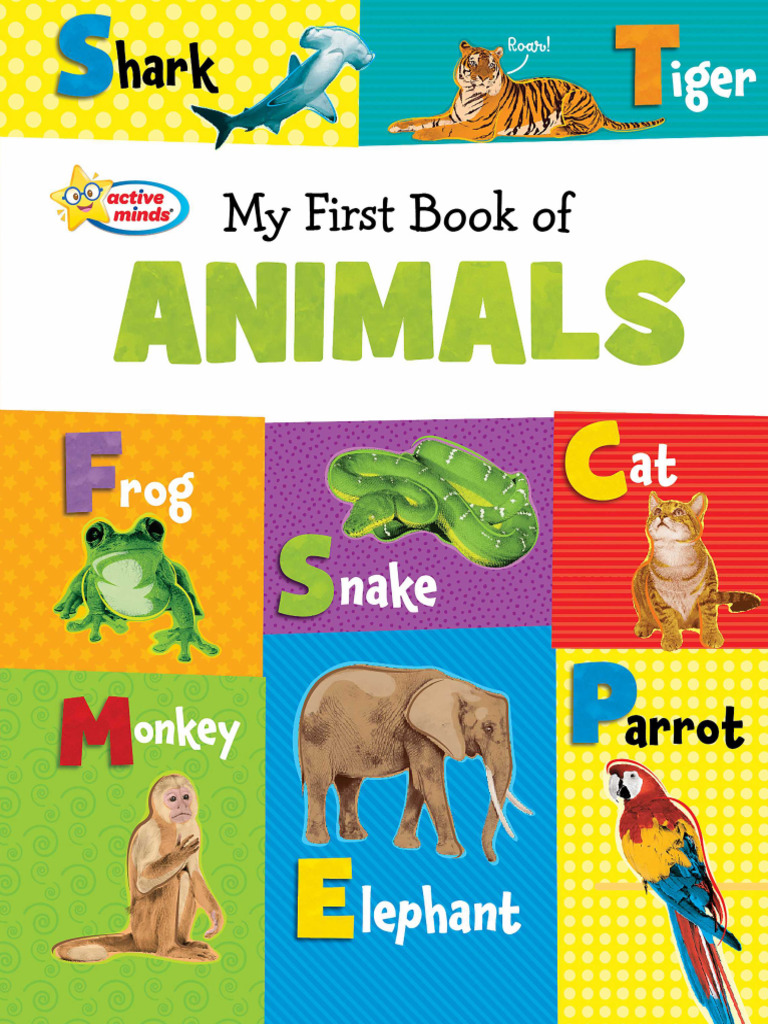 My First Book of Animals | PDF | Dogs | Cats