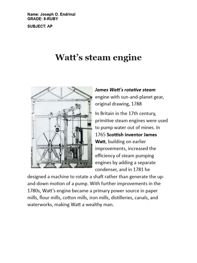 Watt | PDF