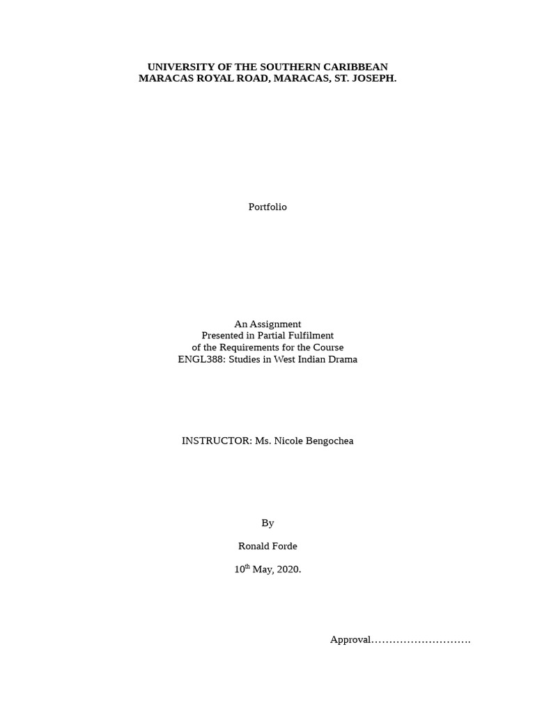 DRAMA Portfolio | PDF