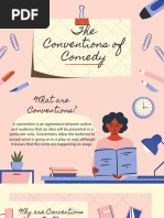 Comedy Genre Codes and Conventions | PDF