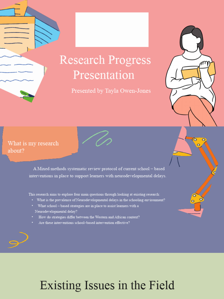 Research Progress Presentation | PDF | Qualitative Research ...