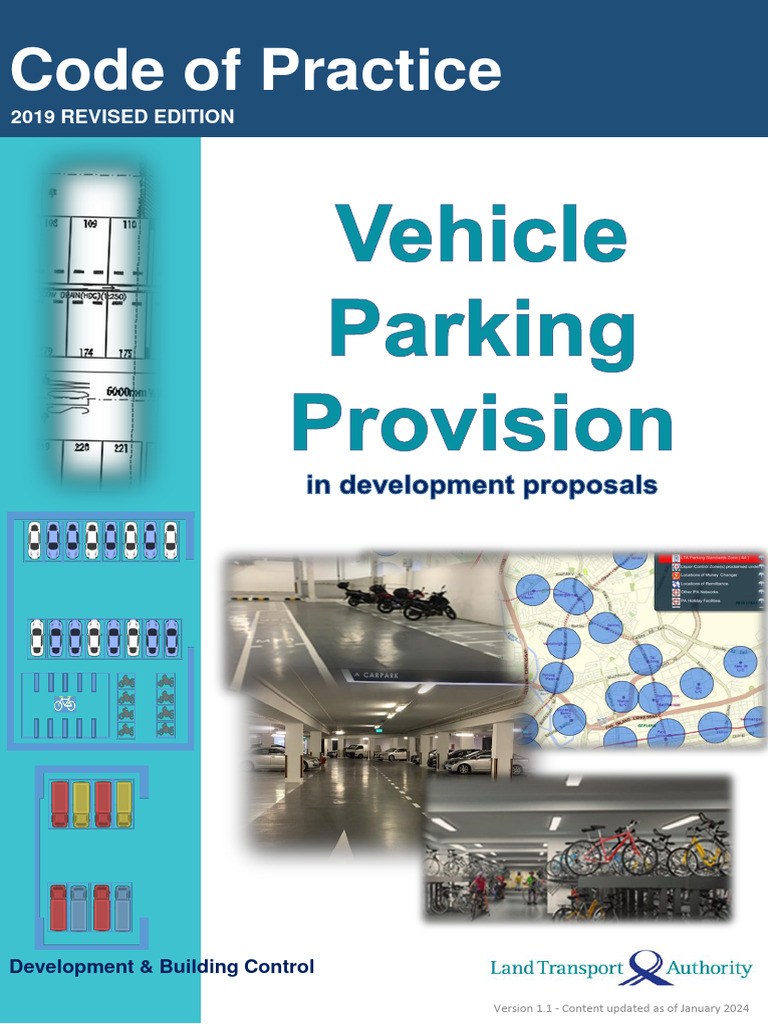 Cop On Vehicle Parking Provision in Development Proposals 2019 Edition ...