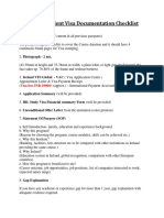 APS Documents' Checklist | PDF