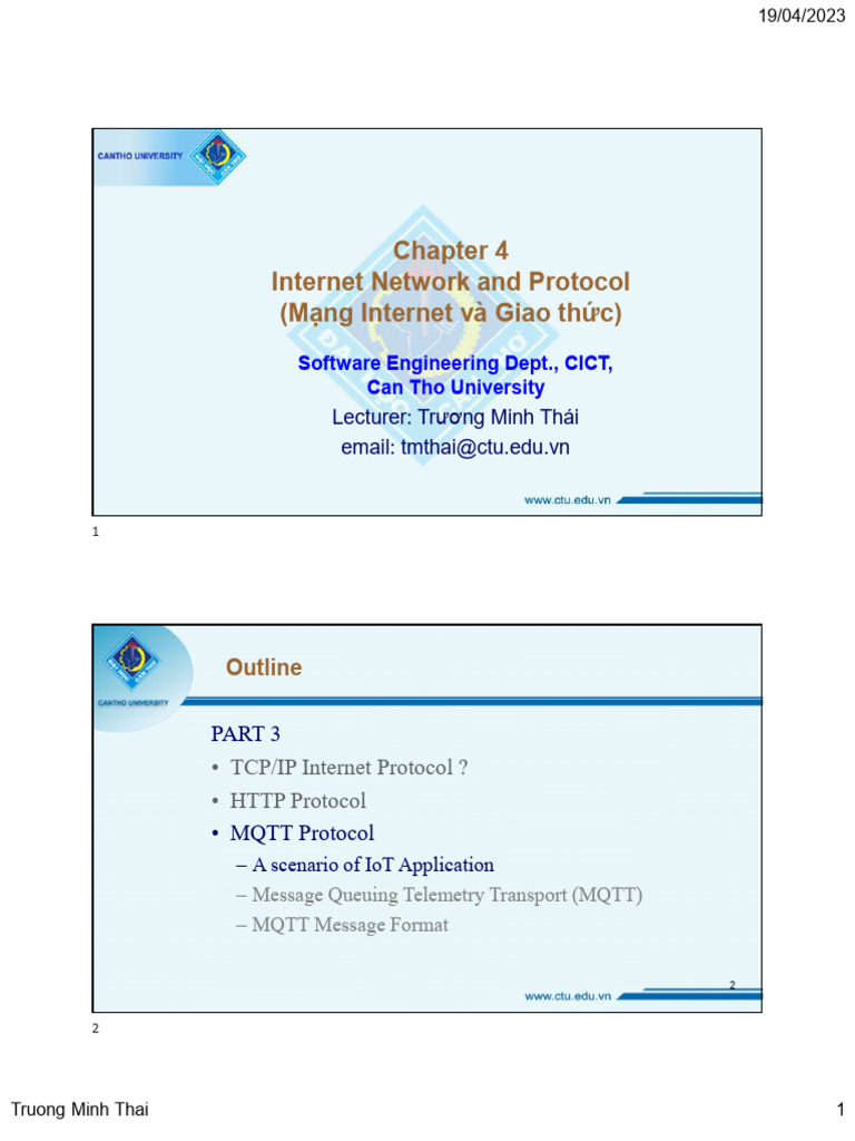 MQTT CT295 Ctu | PDF | Internet Protocol Suite | Transmission Control Protocol
