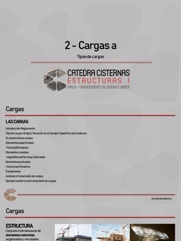 Clase 2a PDF - Tipos de Cargas | PDF
