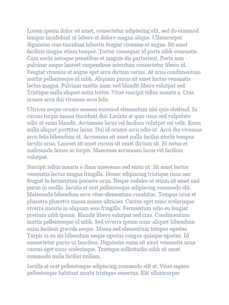 Guide To Lorem Ipsum, 3rd Edition | PDF