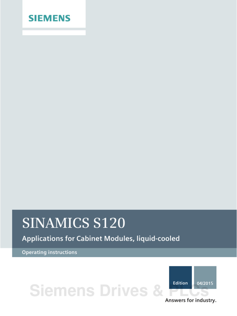Sinamics s120 DC | PDF | Safety | Electrostatic Discharge