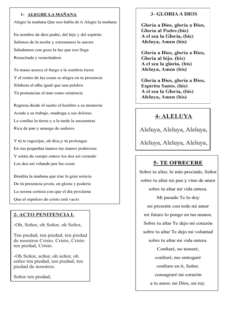 Cancion 20 04 | Descargar gratis PDF | Cristo (título) | Creencia religiosa y doctrina