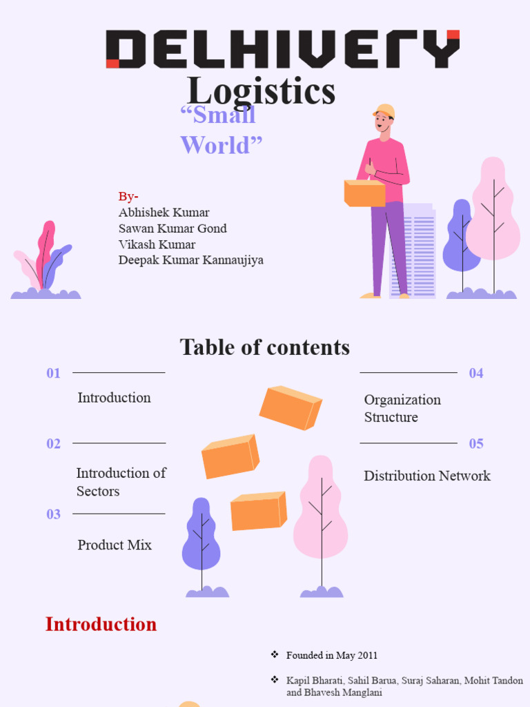 Delhivery Presentation | PDF | Logistics | Economies