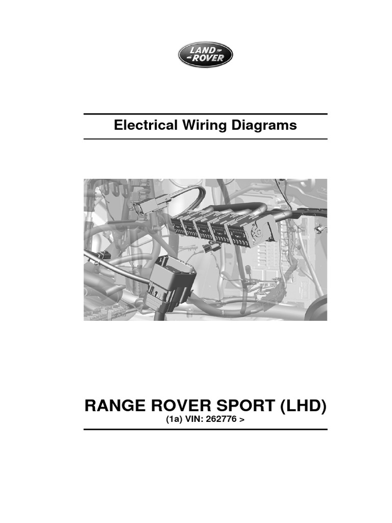 Land Rover Range Rover L320 11my Sport Wiring Diagram 21215l400013