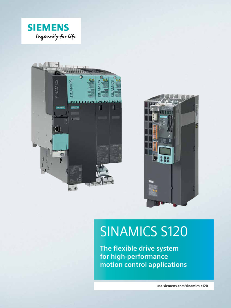 SINAMICS S120 Drive System Overview | PDF | Programmable Logic ...