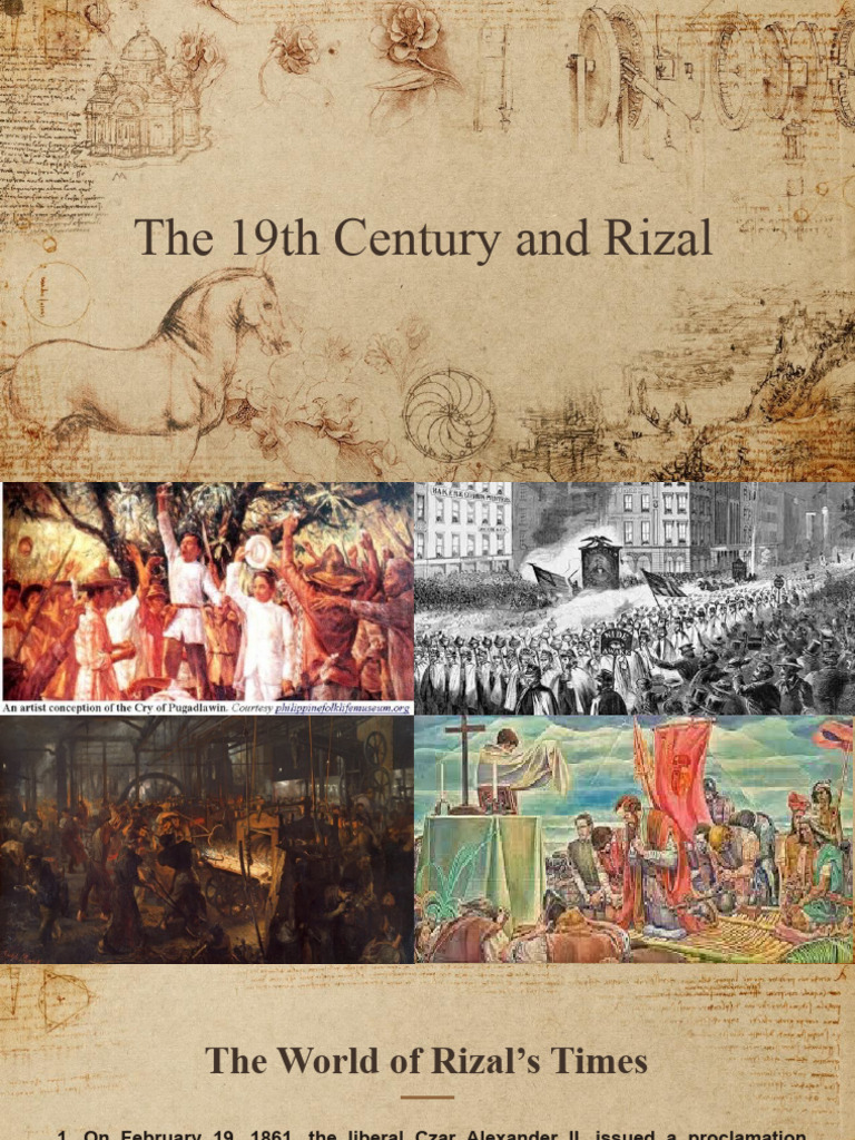 19th Century During Rizals Time | PDF | Imperialism | Philippines
