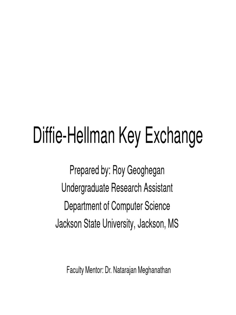 Diffie-Hellman Key Exchange Explained | PDF | Encryption | Cipher