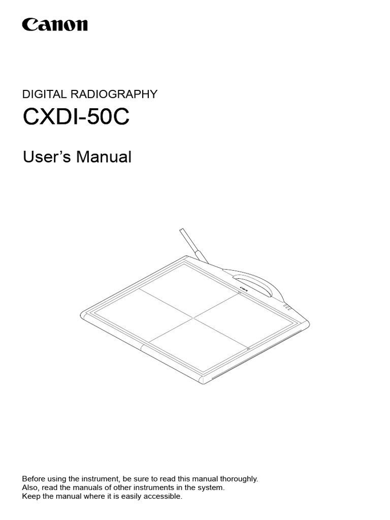 Cxdi-50c Users Manual | PDF | Hertz | Electromagnetic Interference
