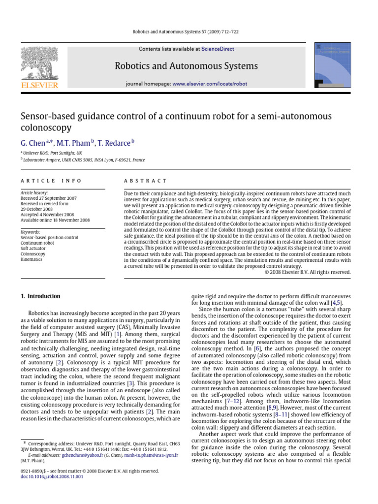 2009-G. Chen-Sensor-based Guidance Control of A Continuum Robot For A Semi-Autonomous Clonos ...