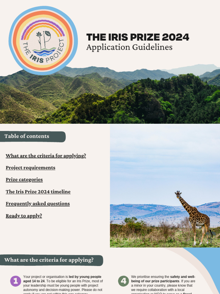 IP24 Application Guidelines English | PDF | Non Governmental Organization