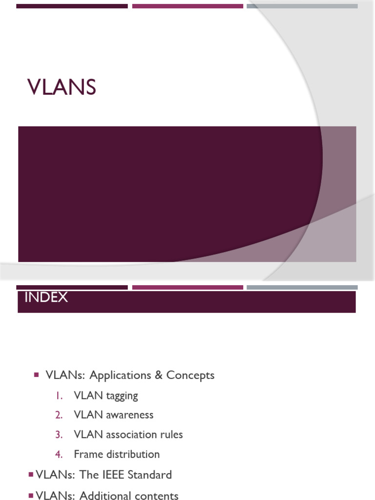 3-VLANs 2019 EN | PDF | Information And Communications Technology | Internet